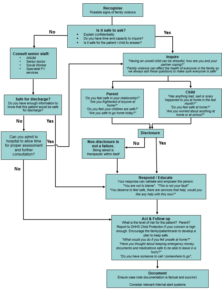 Clinical Practice Guidelines : Family Violence
