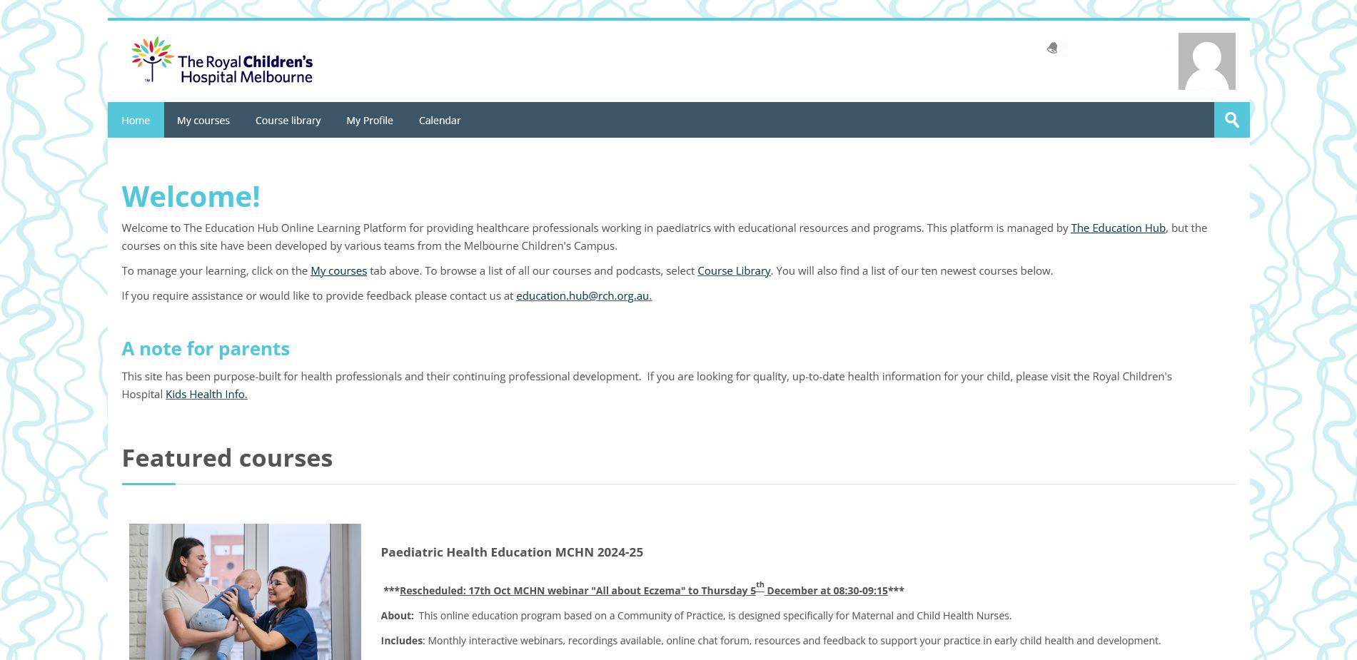 The Education Hub : Hosting a Course on the LMS