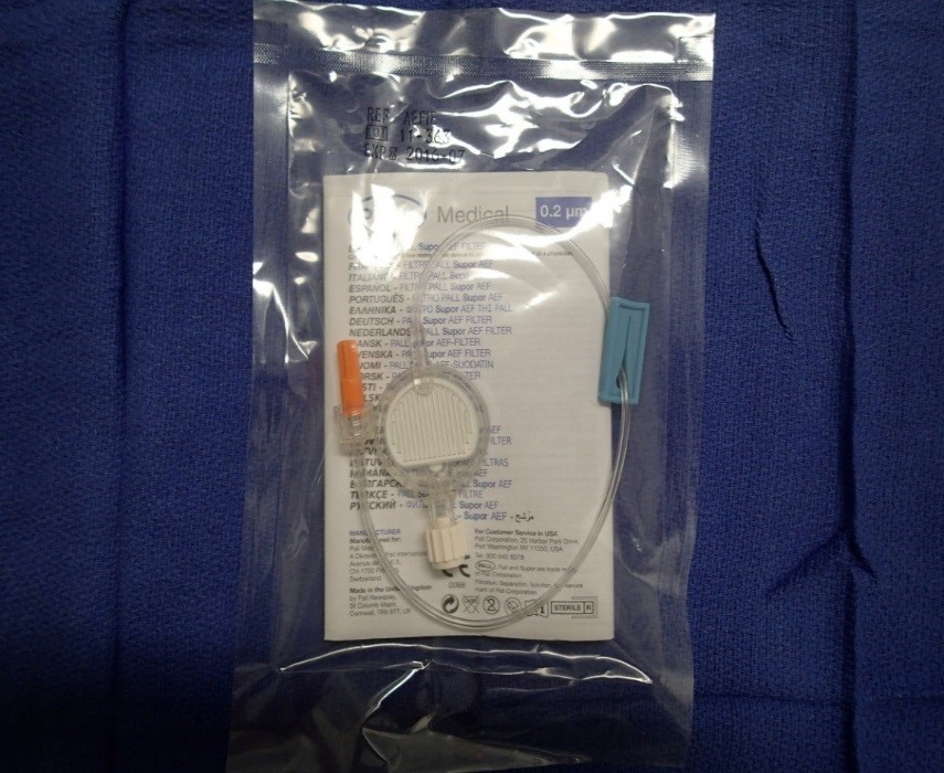 Clinical Guidelines (Nursing) : Filters for venous access lines in ...